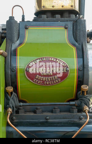 Traction engine detail. Preston Steam Rally Stock Photo - Alamy
