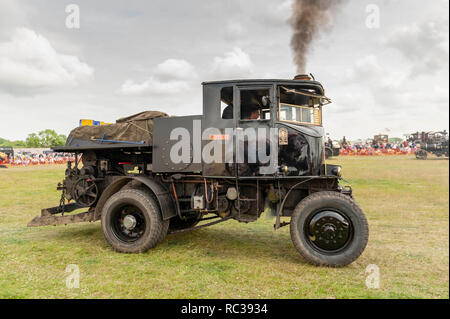 Vintage 1934 Sentinel steam lorry at Preston Steam Rally Stock Photo ...