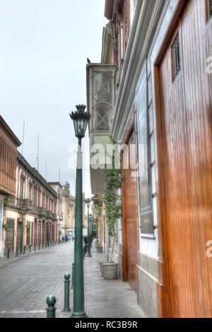 streets of the Peruvian capital Lima Peru Stock Photo - Alamy
