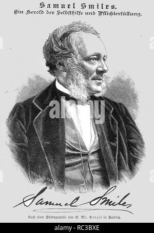SAMUEL SMILES (1812-1904) Scottish journalist and social reformer who ...