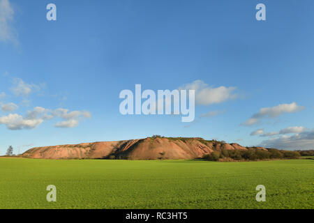 Greendykes shale bing, Broxburn, West Lothian Stock Photo - Alamy