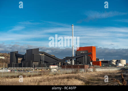 BDP has unveiled this biomass power plant which stands on the site of ...