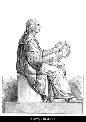 Nicolaus Copernicus, Heliocentric theory of the Solar System, Diagram ...