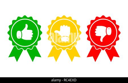 Vector icon concept of red, yellow, blue and green paint brushes ...