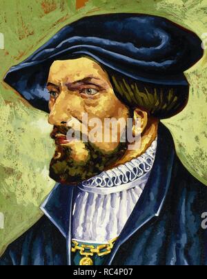 Rodrigo de Bastidas (1445-1527). Spanish sailor and conqueror Stock ...
