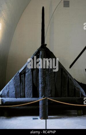 The Tune ship in the Viking Museum, Oslo Norway Stock Photo - Alamy