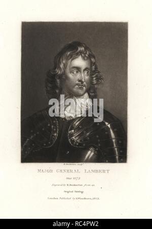 Major General John Lambert, Parliamentarian army leader in the English ...
