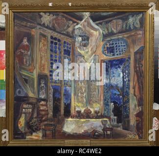 Set design for ballet "La Fille du Danube" (The Daughter of the Danube ...