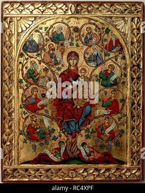 The Tree of Jesse (The Holy Tree). Museum: PRIVATE COLLECTION. Author ...