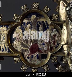 Xàtiva Cross, detail. Pedro Bernés. 1361. Museum: Catedral de Santa ...