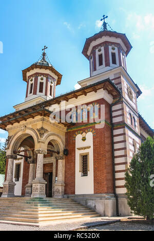 A church under construction in a monastery in the village of Fakel ...