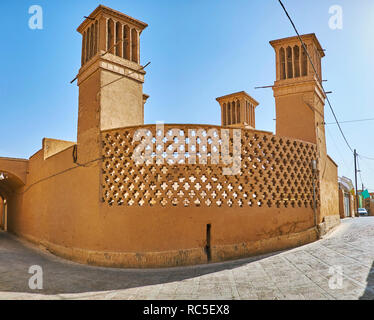 Yakhchāl is an ancient type of evaporative cooler. Above ground, the ...