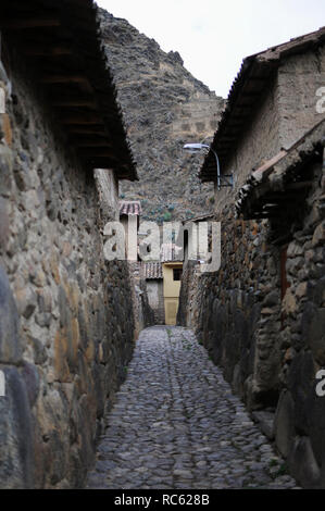 Inca wall in the ancient village Machu-Picchu, Peru, South America ...