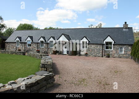 Slated traditional converted rural Farm Steading, natural stone single ...