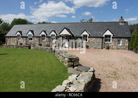 Slated traditional converted rural Farm Steading, natural stone single ...