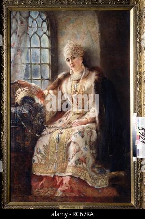 Old Moscow. Museum: Regional Art Museum, Arkhangelsk Stock Photo - Alamy