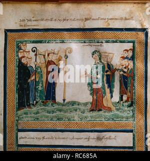 Matilda of Tuscany (From: Vita Mathildis di Donizone di Canossa ...