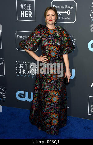 Judy Greer attends the 24th Annual Critics Choice Awards, held at ...