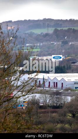The Ford engine plant near Bridgend, south Wales, where around 1,500 ...