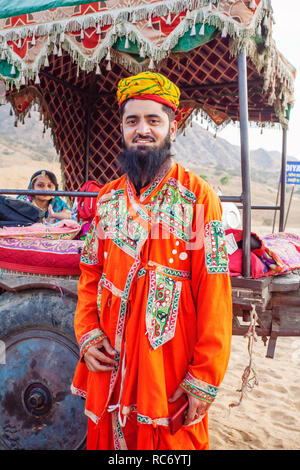 Indian Gypsy Pushkar Rajasthan India Stock Photo - Alamy