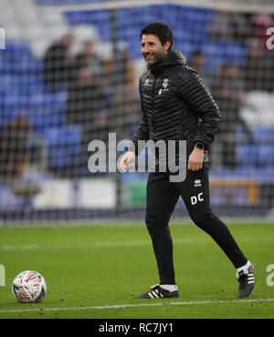 Lincoln City manager Danny Cowley Stock Photo - Alamy