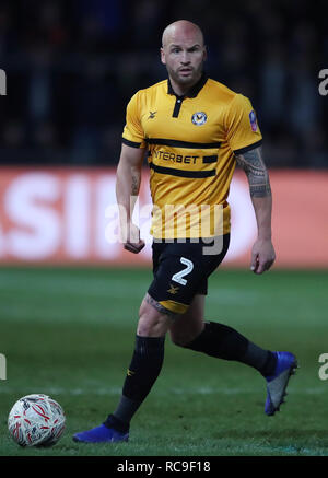 Newport County's David Pipe Stock Photo - Alamy