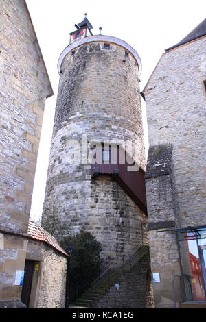 tower in the city of besigheim near neckar in germany Stock Photo - Alamy
