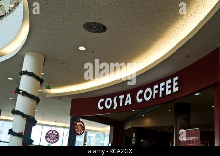 Costa coffeehouse store in a mall Stock Photo - Alamy