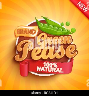 soy bean food pea green vector seamless pattern Stock Vector Image ...