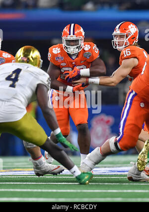 Clemson running back Tavien Feaster (28) during the NCAA college ...