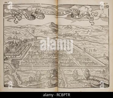 17th century Map of Peru Stock Photo - Alamy