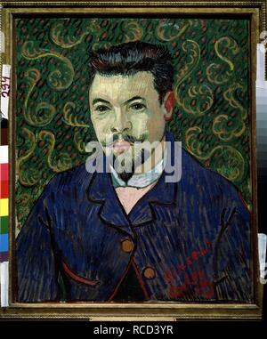 ‘Portrait of Doctor Félix Rey’ by Vincent van Gogh, painted in 1889 ...