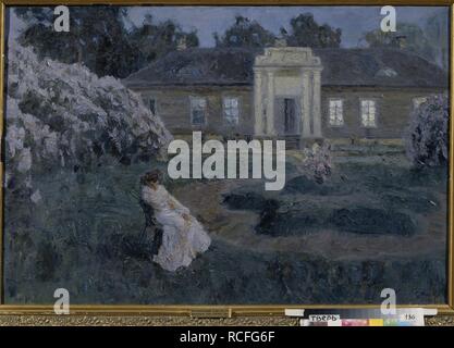 Zhukovsky Stanislav Yulianovich - Garden Path - Russian School - 19th ...