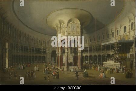 Interior of the Rotunda at Ranelagh Gardens Stock Photo - Alamy