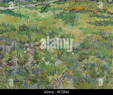 Grass with Butterflies. Museum: Van Gogh Museum, Amsterdam Stock Photo ...
