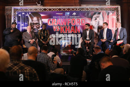 Matchroom Boxing CEO Frank Smith during a press conference at The ...