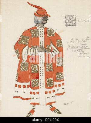 Costume design to the play "The Martyrdom of St. Sebastian" by Gabriele ...