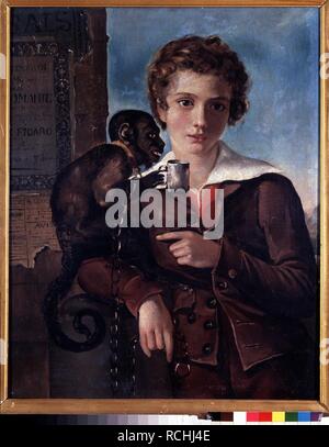 Marius Petipa, Russian ballet dancer and choreographer, c1855. Artist ...