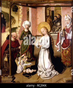 The Adoration of the Child - Master of Saint Bartholomew Altarpiece Stock Photo - Alamy