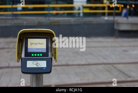 Contactless 'Get me There' ticket machines at St Peter's Square ...