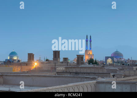 Yazd panorama view Stock Photo - Alamy