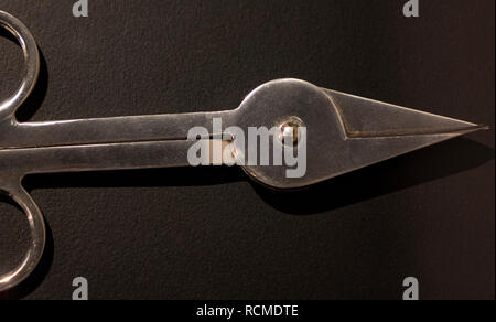 medieval medical tools, detail of vintage surgeon tools on a table ...