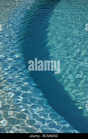 light effects and shadows in a pool Stock Photo - Alamy