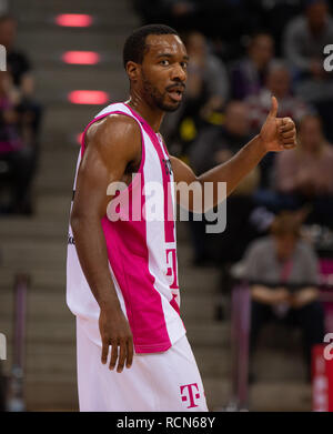 Bonn, Germany, 15th January 2019, Basketball, Champions League, Telekom ...