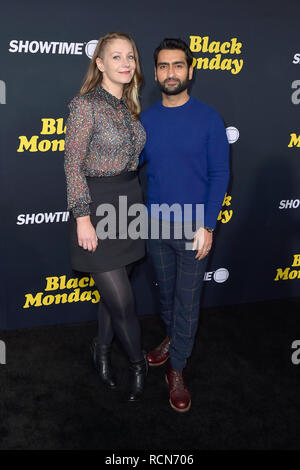 LOS ANGELES - JAN 6: Kumail Nanjiani, Emily V. Gordon at the 2024 Art ...