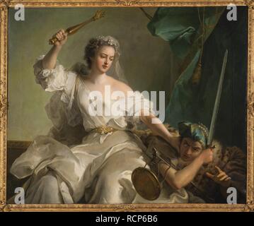 Allegory of Justice. Museum: PRIVATE COLLECTION. Author: Cazes, Pierre ...