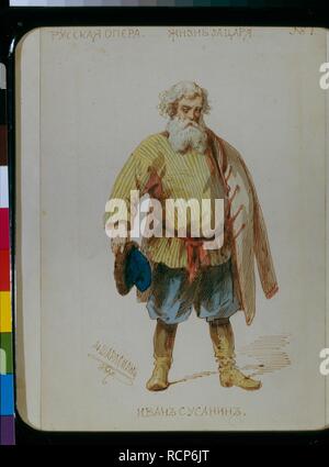 Stage design the opera A Life for the Tsar by M. Glinka. Museum ...