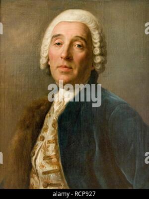 Portrait of Francesco Bartolomeo Rastrelli (1700-1771), Italian ...