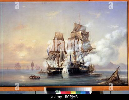 Russian Frigate Mercury. Museum: State Central Navy Museum, St ...