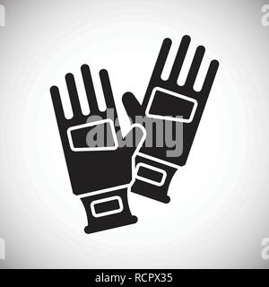 Do not wear gloves, no gloves, prohibition sign, vector illustration ...